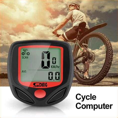 Bicycle Motorcycle Speedometer Wired Waterproof Bike Odometer