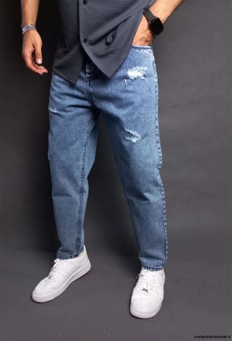 مدل شلوار مام فیت پسرانه