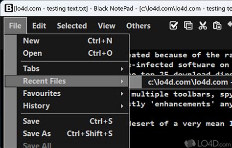 Black Notepad Download