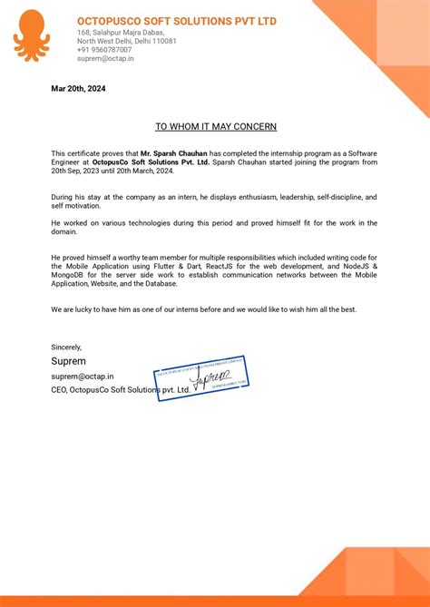 Sparsh Chauhan On Linkedin Softwareengineer Internship