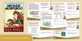 War Horse Differentiated Reading Comprehension Ages 9 11