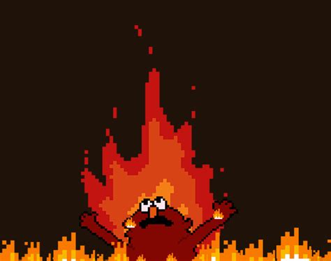 Elmo Is On Fire S