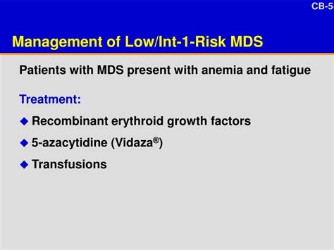 Ppt Mds Classification And Prognosis Powerpoint Presentation Free Download Id 366947