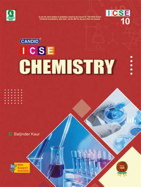 Raajkart Com Evergreen Candid ICSE Chemistry For Class 10 Buy Books Online At Best Price In India