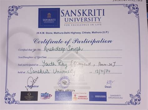 Arshdeep Singh On Linkedin Youth Day Celebration In Our University