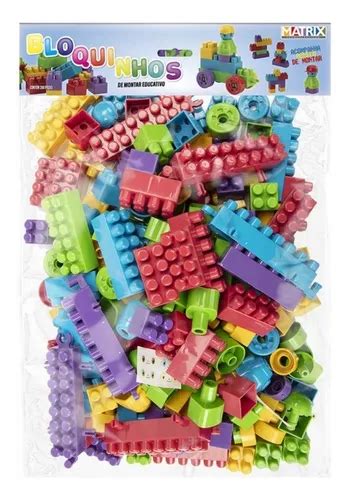 Blocos De Montar 140 Peças Brinquedo Didático Infantil Quantidade De Peças 140 Mercadolivre