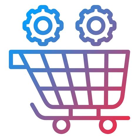Premium Vector Ecommerce Development Icon Style