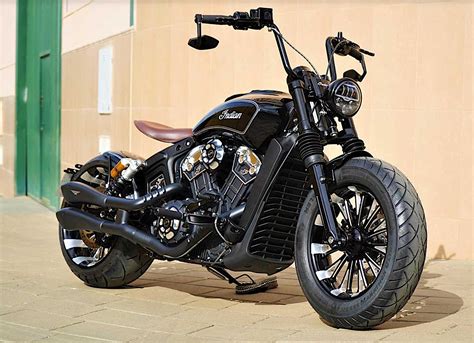 Bad Is The Modded Indian Scout That Washes All The Harley Davidson