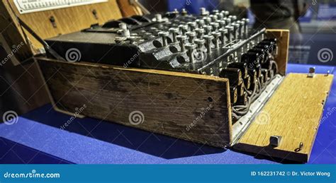 A World War Ii Era Enigma Machine Editorial Photography Image Of