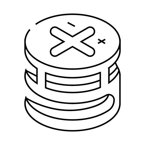 Screw Fast Mounting Assembly Line Icon Illustration 48353224 Vector Art