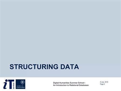 Introduction To Relational Databases Pptx