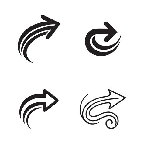 Stylized Arrows For Creative Branding 54082425 Vector Art At Vecteezy
