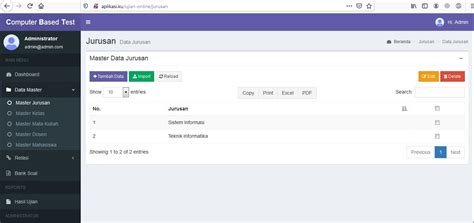 source code php ujian online atau computer based test dengan