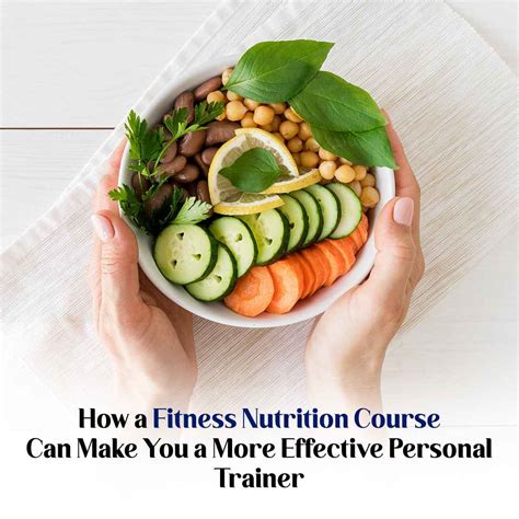 Effective Personal Trainer Fitness Nutrition Course