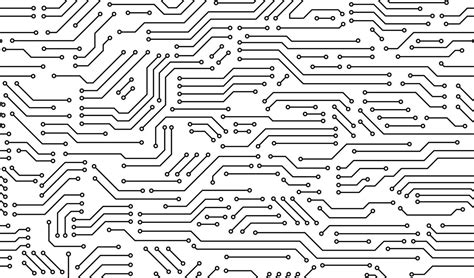 motherboard pattern of computer circuit board 42055511 vector art at