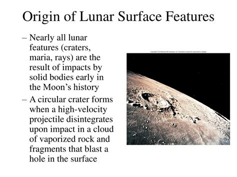 Ppt Exploring The Moon Surface Structure And Origins Powerpoint
