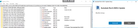 solved issue with revit 2020 update 1 prompts to uninstall