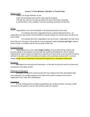 Understanding Cost Behavior Variable Vs Fixed Costs A Course Hero