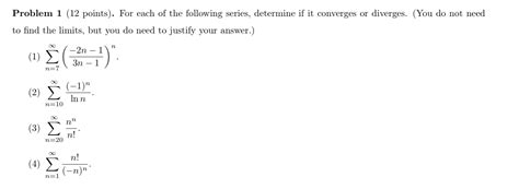 Solved Problem 1 12 Points For Each Of The Following