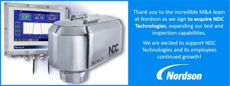 Nordson Aquisitions Thankyou Stephen Lovass