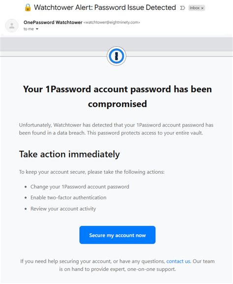 Phishers Target 1password Users With Convincing Fake Breach Alert