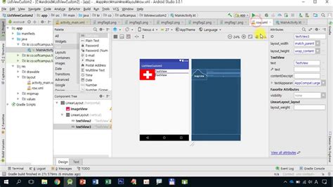 18강 Kotlin코틀린 기반 Android 90 Ver 1단계 Custom Listview2 Youtube