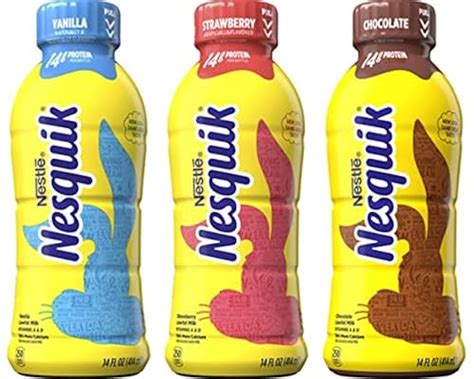 Nesquik Protein Variety Pack 3 Flavors Vanilla Chocolate