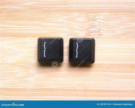 Curly Brackets Stock Image Image Of Data Tool Plastic 183701763