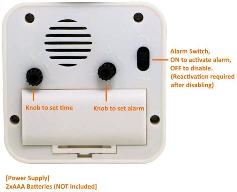 Non Ticking Robot Alarm Clock Stainless Metal Wake Up Clock With