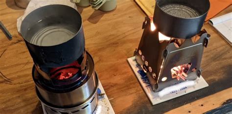 Gear Review Two Twig Stoves By The Novice Emberlit Stove