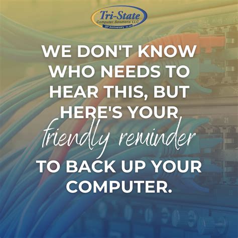 How To Backup Your Computer Easily Tri State Computer Solutions Posted On The Topic Linkedin