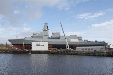 Royal Navys New Type 26 Frigate Float Off From Malin Abrams Cd01 Heavy Lift News