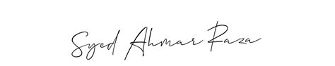 79 Syed Ahmar Raza Name Signature Style Ideas Amazing Name Signature