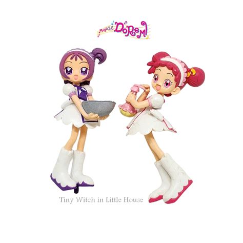 Sale แม่มดน้อยโดเรมี Bandai Ojamajo Magical Doremi Figures 2ตัว