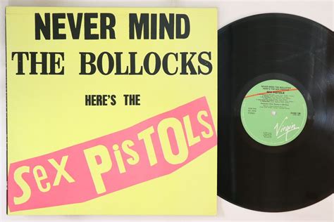 Lp Sex Pistols Never Mind The Bollocks Heres Oved136 Virgin Uk Vinyl