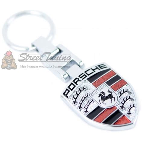 Брелок Porsche, новый, под заказ. Цена: 455₽ в Новосибирске
