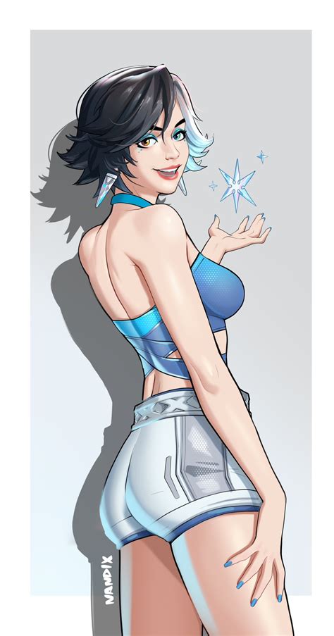 Rule 34 1girls Back View Breasts Cleavage Female Female Only Luna