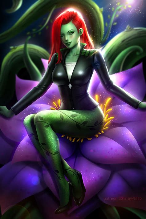 10 Amazing Pieces Of Poison Ivy Fan Art That Really Grew On Us