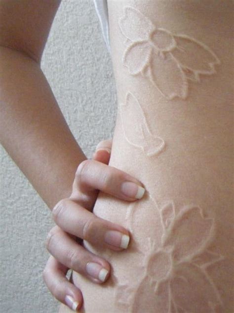 60 Ideas For White Ink Tattoos Art And Design