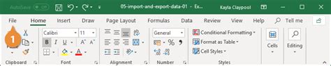How To Import And Export Data Into Excel Customguide