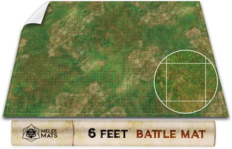 Battle Game Mat For Dnd 48″ X 72″ 2 Pack Set Wargaming Tabletop Map For Warhammer 40k