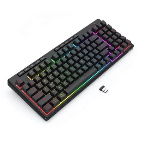 Redragon K517 Varro Wired Rgb Gaming Keyboard With 5 Macro Keys And Wrist Rest