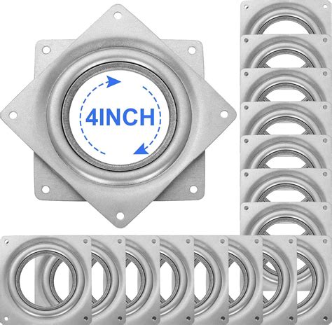 Akoalfe 16pack Lazy Susan Turntable Bearings 4”square