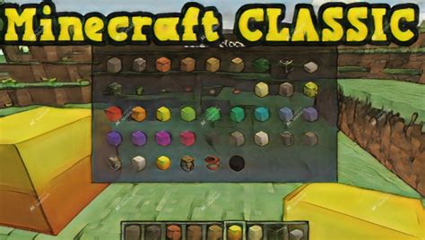 Minecraft Classic Nostalgia Dengan Versi Awal Minecraft Gooblog