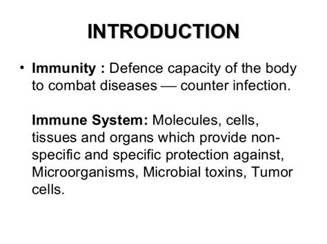 Introduction To Immune System
