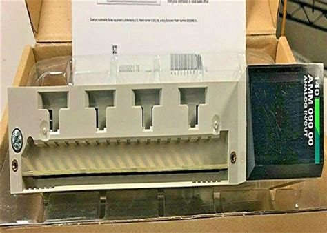 schneider modicon quantum plc 140amm09000 analog in out io module
