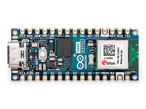 Arduino Nano ESP32 bez připájených pinů RPishop cz
