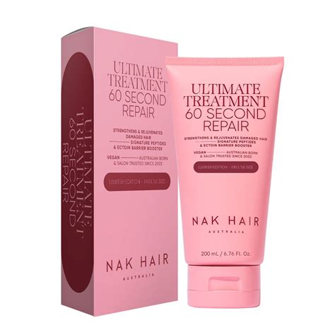 Nak Hair Limited Edition Ultimate Treatment 200ml Oz Hair And Beauty