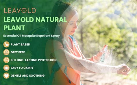 Mosquito Repellent Spray For Body Made With Plant