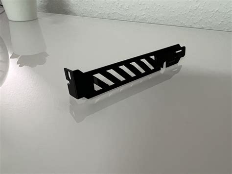 Pcie Bracket Cable Feed Through By Hgross Download Free Stl Model